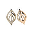 10 Elegant Wooden Earring Templates Bundle | Laser Cut Dangle Designs ...