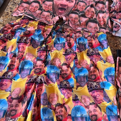 Graduation Fans Custom Face Fans for Graduates Personalized Big Head ...