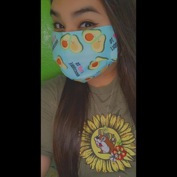 Avocuddle Avocado Love Face Mask for Adult Youth Kids Child Toddler ...