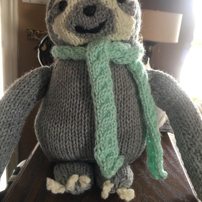 Amigurumi Knit Sloth Pattern Digital Download - Etsy