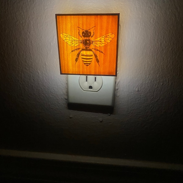 The Bee Night Light - Garden, Insect, Bug, Bugs Lantern - Etsy