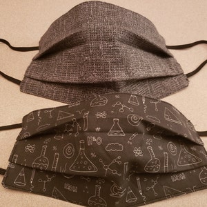 Science Fabric Back to School Science Physics Math Class | Etsy