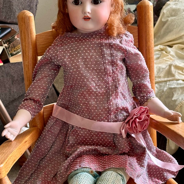 Embossed Floral Jacquard Upholstery Fabric in Antique Rose Bouquet ...