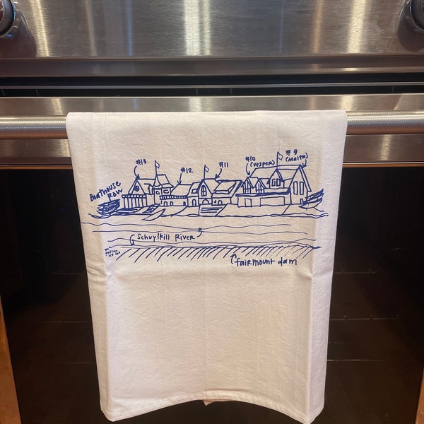 Chicago Hot Dog Diagram Tea Towel, Chicago Gift, White Cotton Floursack ...