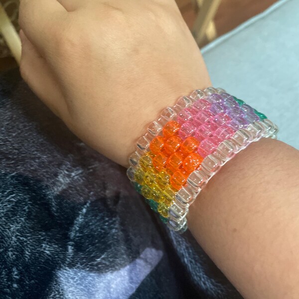 Kandi Cuff 3D UFO Cuff Colorful Themes - Etsy