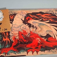 Red Dragon Falin Art Print 7.5x11 Dungeon Meshi Art - Etsy Canada