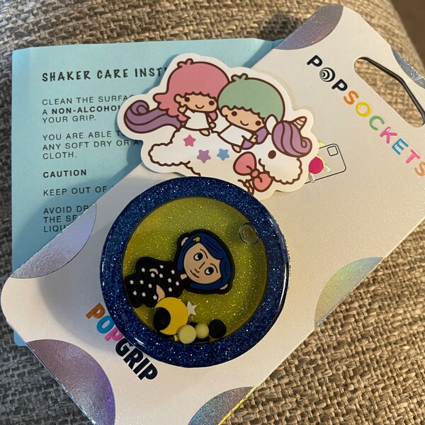 Coraline/ Badge Reel / Phone Grip - Etsy