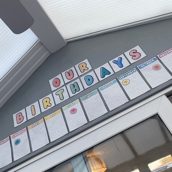 PLANTS & FOLIAGE Classroom Daily Schedule, Classroom Timetable Display ...