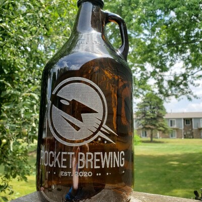 Create Your Own Personalized Growler 64 Oz. Use Your Artwork or Design ...