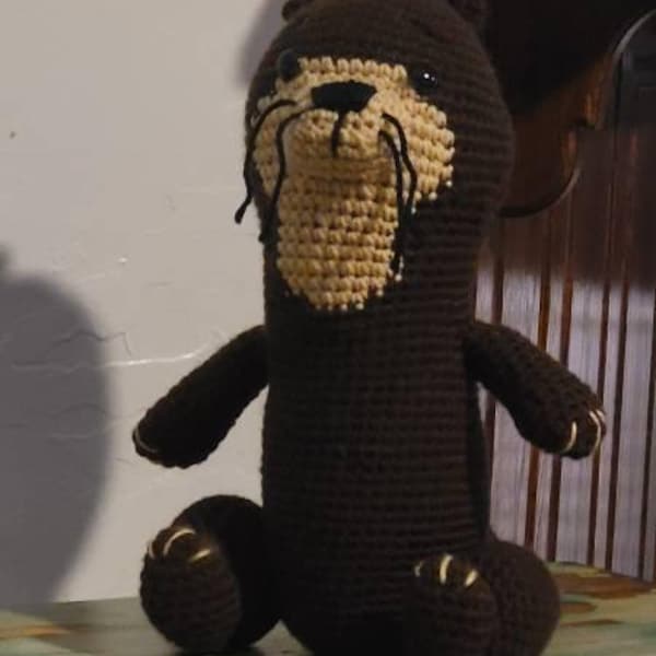 Crochet PDF Pattern Ferret Hugo Toy by Nelly Handmade - Etsy