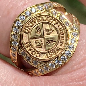 College Ring University Ring Graduation Gift Graduation | Etsy