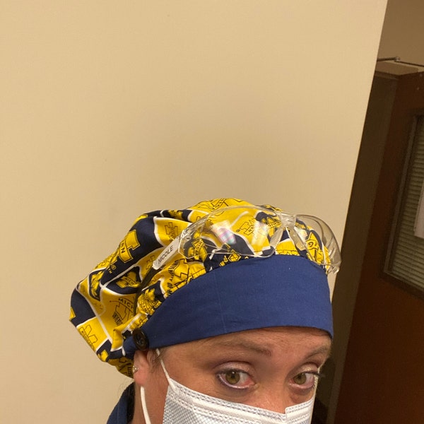 Adult Skull Cap University of Michigan - Etsy
