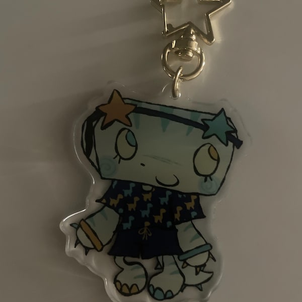 Star Time Shelly Dandys World Roblox Keychain - Etsy
