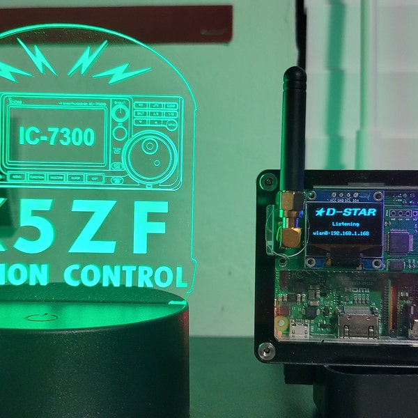 Ham Radio Lighted on Air Callsign Display LED - Amateur Radio Operator ...