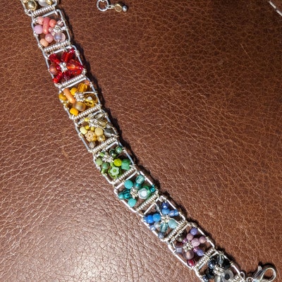 Wire Wrap Jewelry Tutorial, Wire Wrap Clasp Bracelet Pattern, Ornate ...