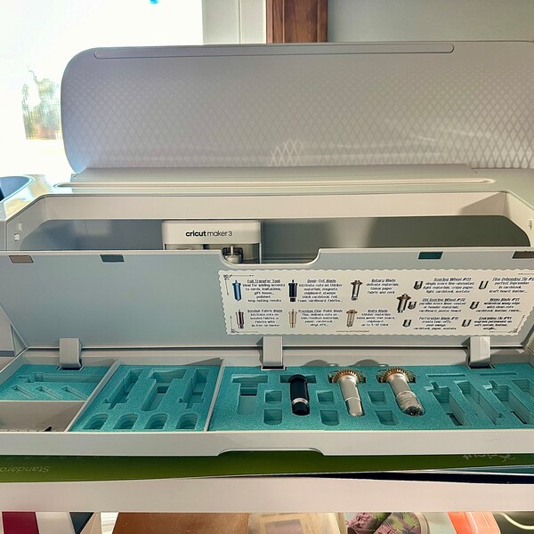 Double Stand for Cricut Maker and Explore Air Machines, Organizer Shelf ...