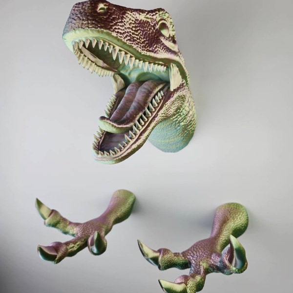 Wall Mounted Alien Headset Holder STL 3D Printing Files, Alien ...