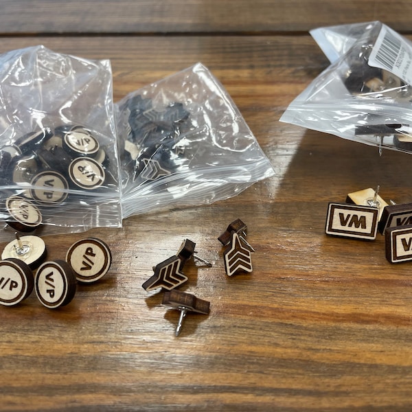 Custom Logo Push Pin // Logo Push Pins // Custom Logo Push Pins ...