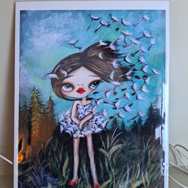 Mermaid Print Siren Art Acrylic Prints Mermaid Art Nautical Skeleton ...