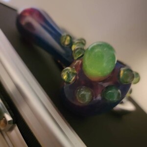 Heady Opal Pipe, Opal Pipe, Amber Purple Pipe, Glass Smoking Pipe ...