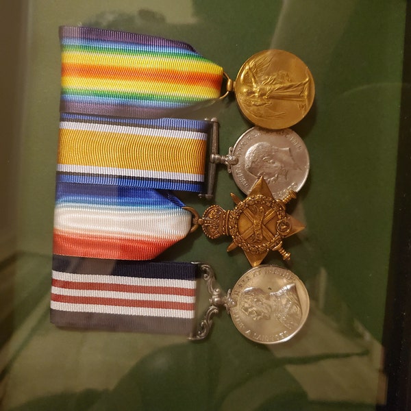 Replacement Military Medal (MM) Ribbon, Full Size Medal, Toye Kenning ...