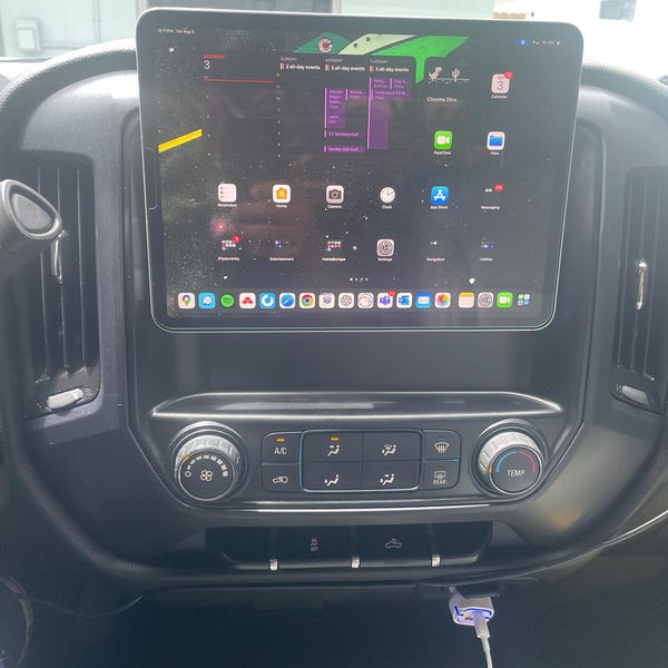 1999 - 2007(classic) Silverado & Sierra Magnetic Tablet Mount ...