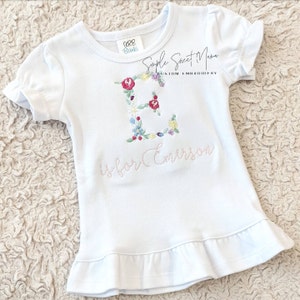 Floral Alphabet Machine Embroidery Design Small Letters With - Etsy