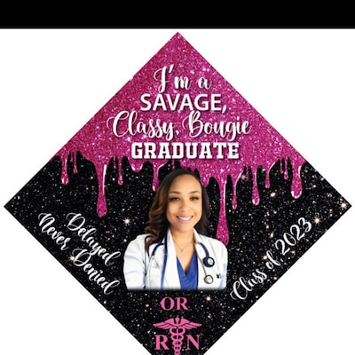 Grad Cap Topper Believe in the Beauty of Your Dreams , Graduation Cap ...