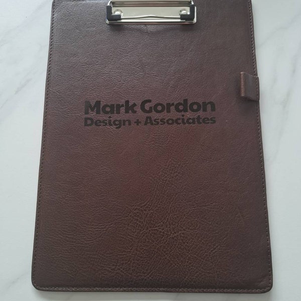 Personalized Leather File Folder, Custom Leather Document Case, Engrave ...