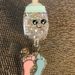 Eye With Eye Drops Badge Reel Eye Dr Badge Reel - Etsy