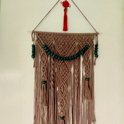 Macrame Wall Hanging Pdf Pattern, Beginner Macrame Tutorial, DIY Macrame Step by Step, Macrame ...