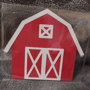 Barn Die Cut Set of 3 - Etsy