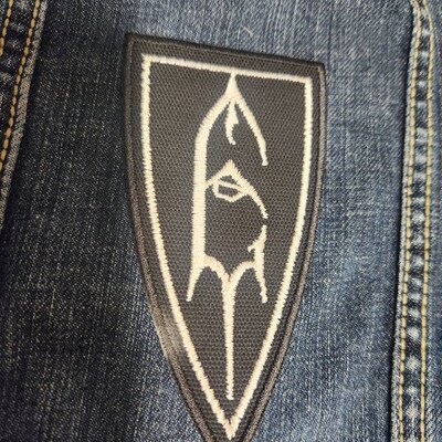 FORGOTTEN WOODS Embroidered Patch, Black Metal, Pagan Metal, Dsbm, Otyg ...