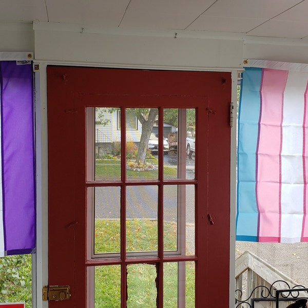 Transgender Pride Flag, Hand-sewn Trans Pride Flag, Custom Sizes ...