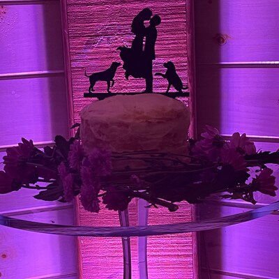 Western Cake Topper, Horseshoe Roping Date Mr & Mrs Surname ...