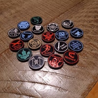 Eldritch Horror Clue Tokens, Original Game and Expansions, Dual Sided ...