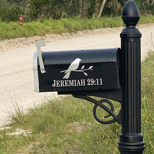 Mailbox Decal - Mailbox Bird Decal - Bird Sticker for Mailbox ...