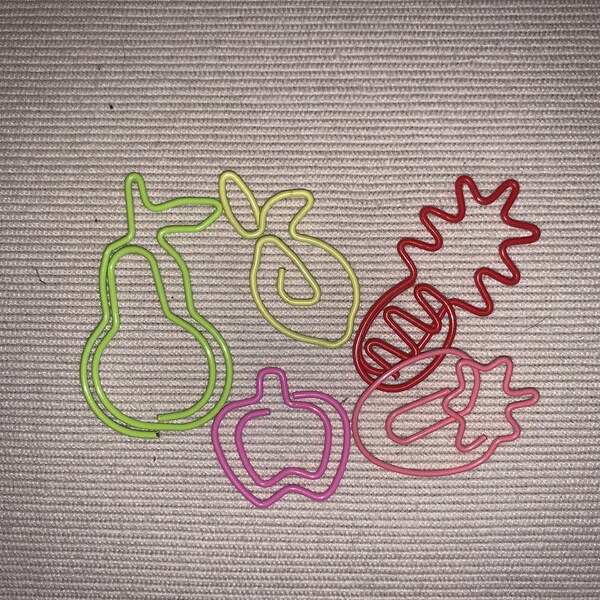 Fruits Mix Paper Clips - Etsy