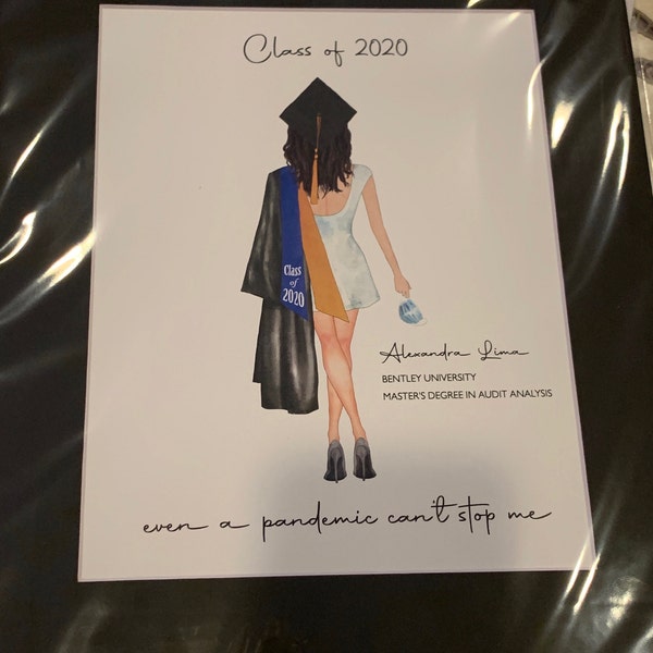Pandemic Graduation Gift | Senior Year Gift | Custom Graduation Gift ...