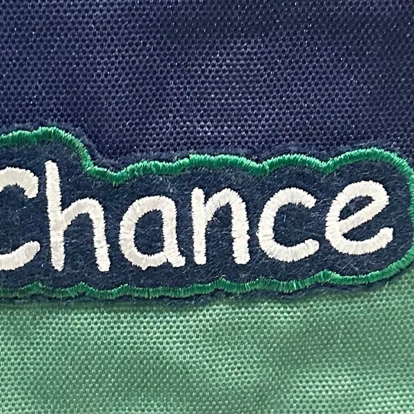 Personalized Name Embroidered Patches, Custom Name Patches Die Cut, Iron on Embroidery Name Text ...