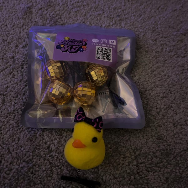 10 Pack Rave Sprouts| Flower Clips| PLUR| Sprout Clips| Ravers| Cute ...