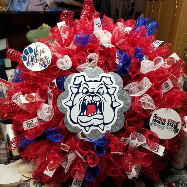 Fresno State Bulldogs Officially Licensed Vinyl Sticker - Multiple ...