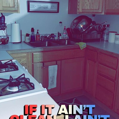 Kitchen Sign // Cook Eat Clean Repeat // Farmhouse Kitchen - Etsy Canada