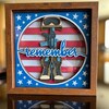 3D BATTLEFIELD CROSS SVG - Memorial Day Shadow Box Svg - Road Trip Svg ...