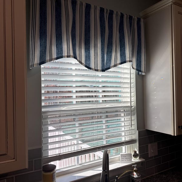 ROOSTER CHICKEN Kitchen Window Valance, Kitchen Window Curtains, Window ...