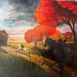 October Hill 10x10 Inch Print | Etsy