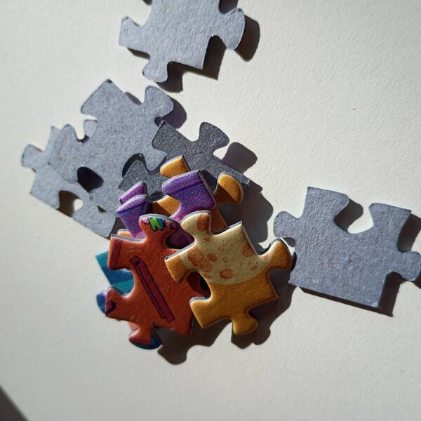 The Sinister Citadel - 1000 Piece Jigsaw Puzzle - Etsy