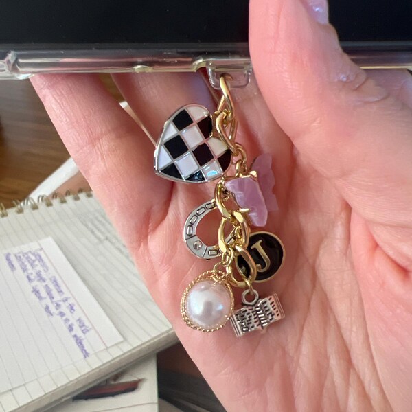 Pink Bow Charmed Bookmark Bow Bookmark Acrylic Bookmark Charmed ...