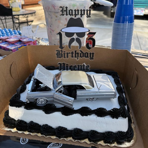 Cholo Mustache, Lowrider, Oldies Cake Topper/ Mexican Culture Cake ...