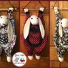 Adorable Bunny Rabbit Plush DIY Pattern digital File, Written ...